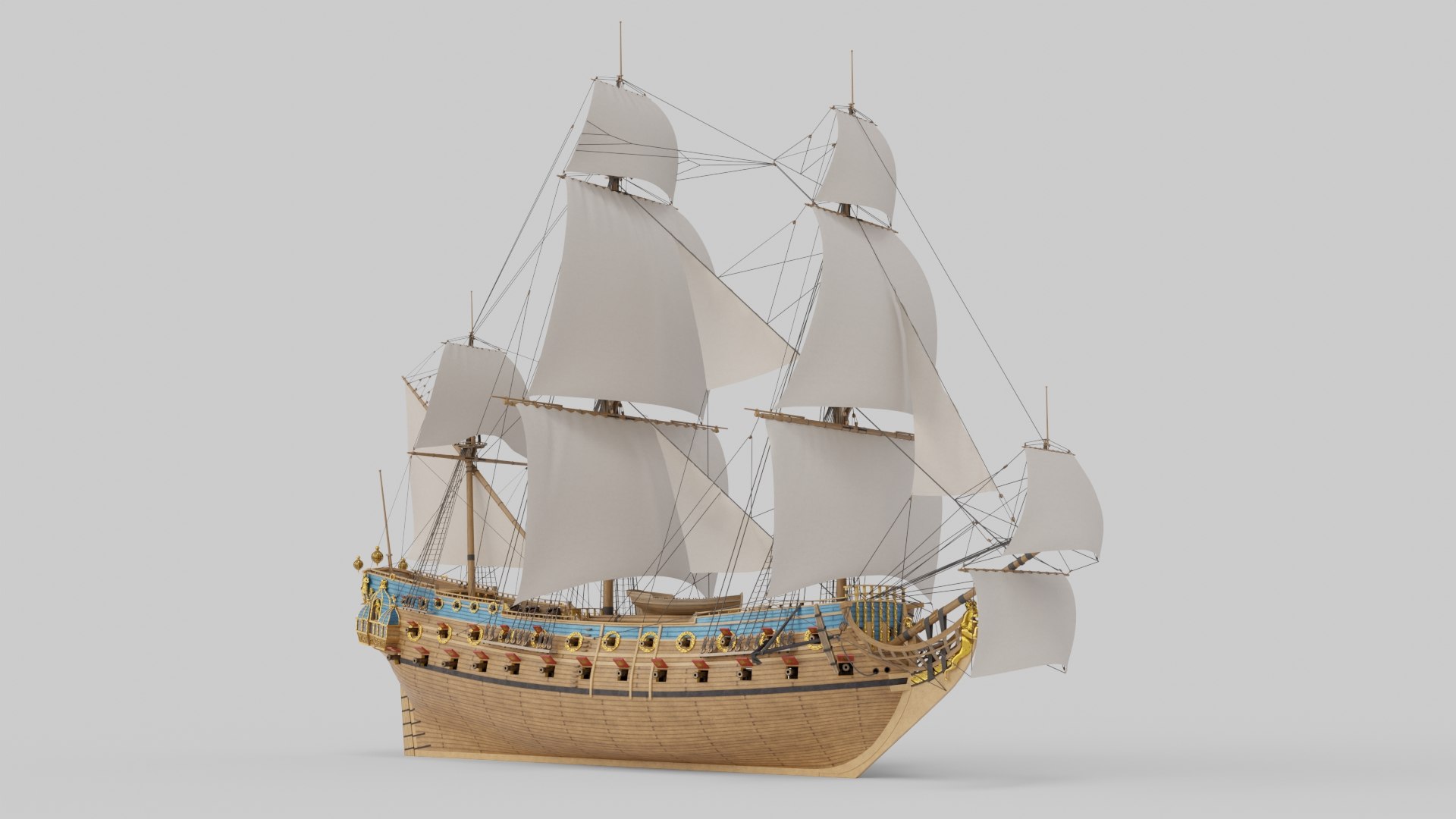 HMS Resolution 1667 3D Model - TurboSquid 2422179