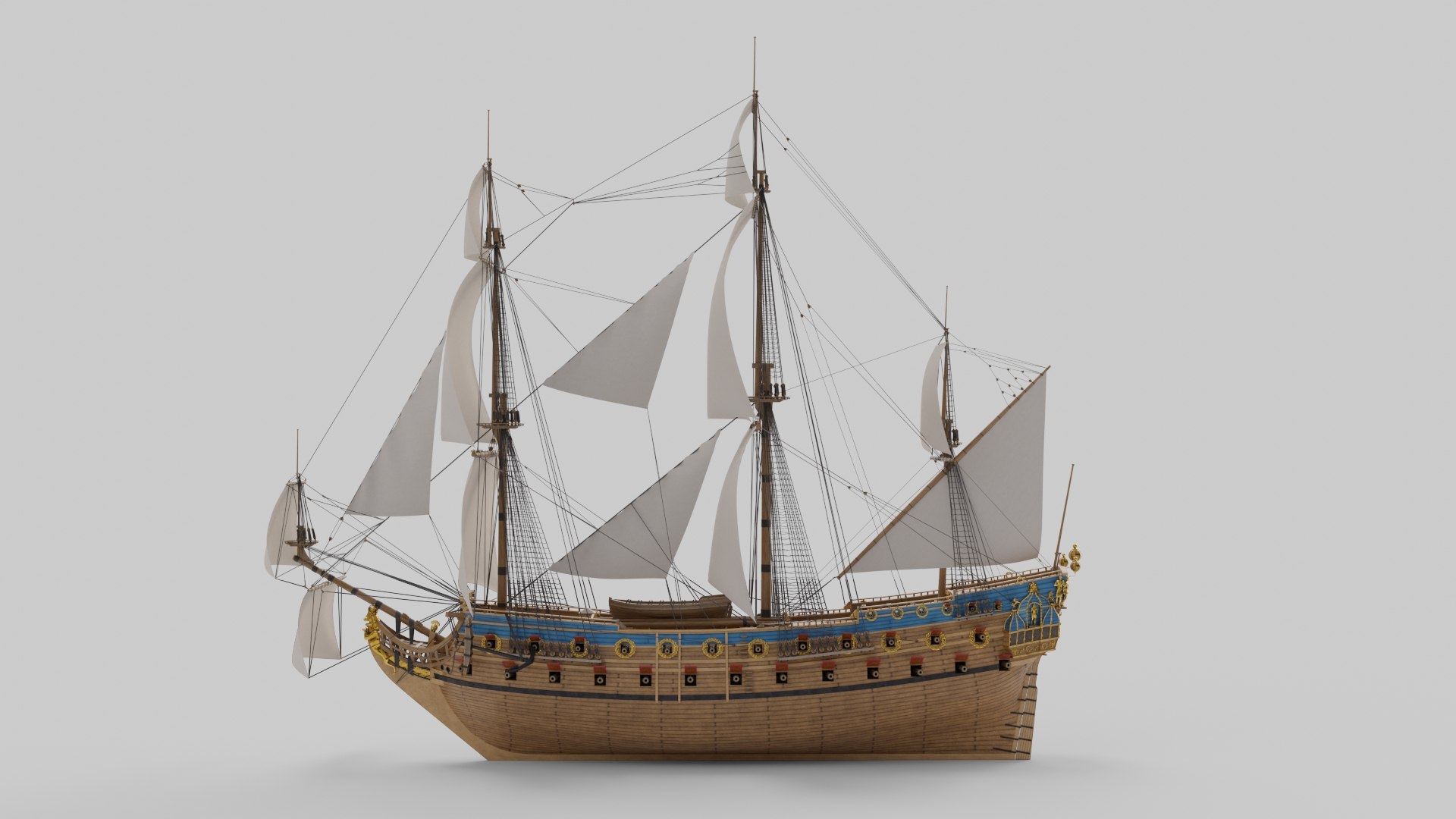 HMS Resolution 1667 3D Model - TurboSquid 2422179