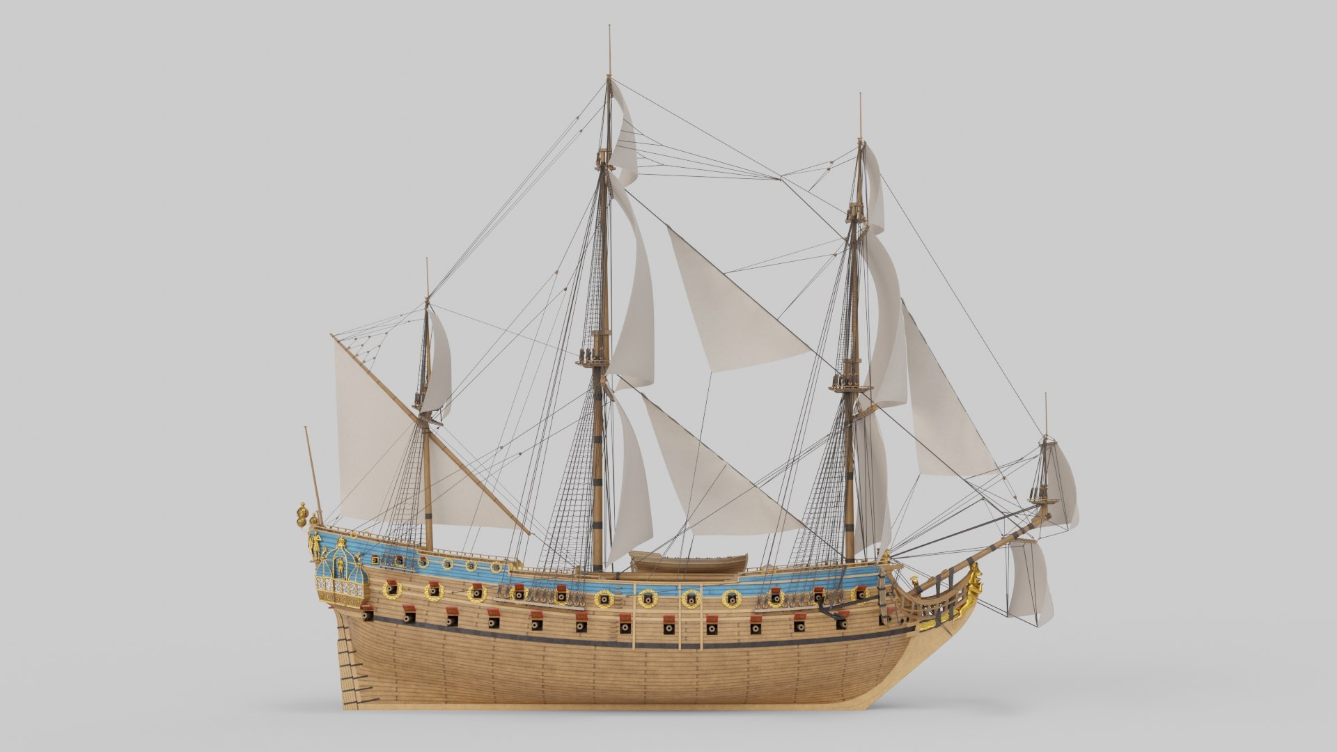 HMS Resolution 1667 3D Model - TurboSquid 2422179