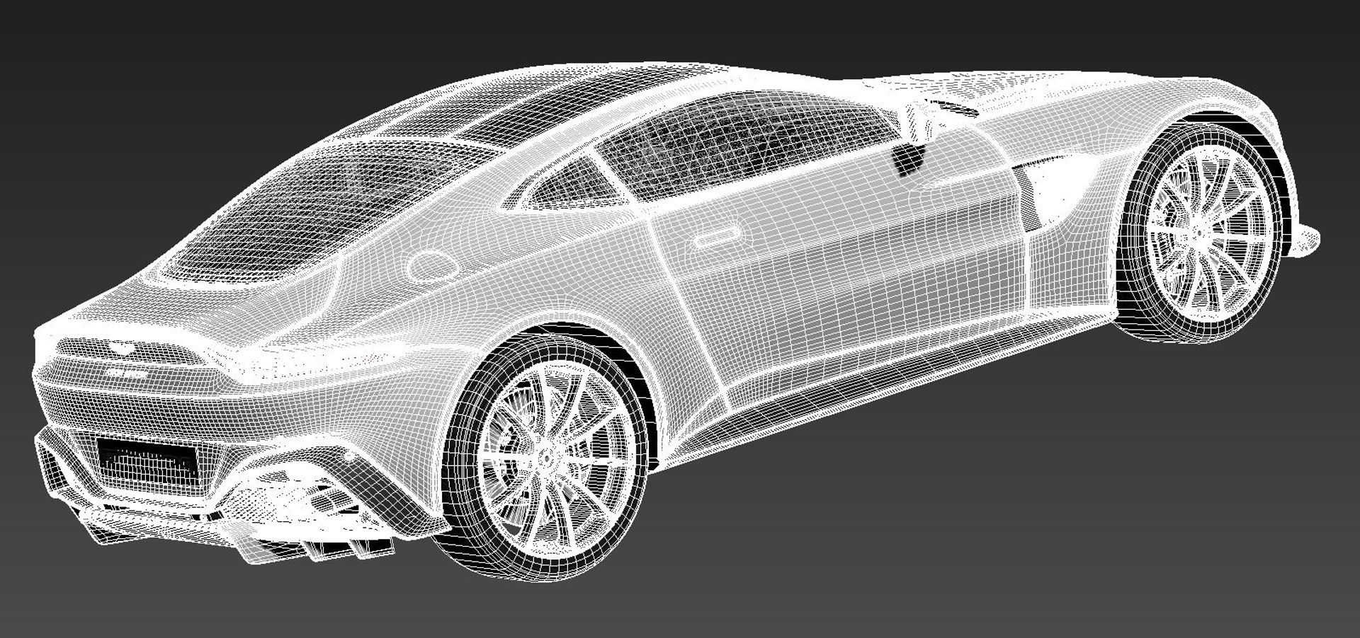 Aston Martin Vantage 2020 3D Model - TurboSquid 1385423