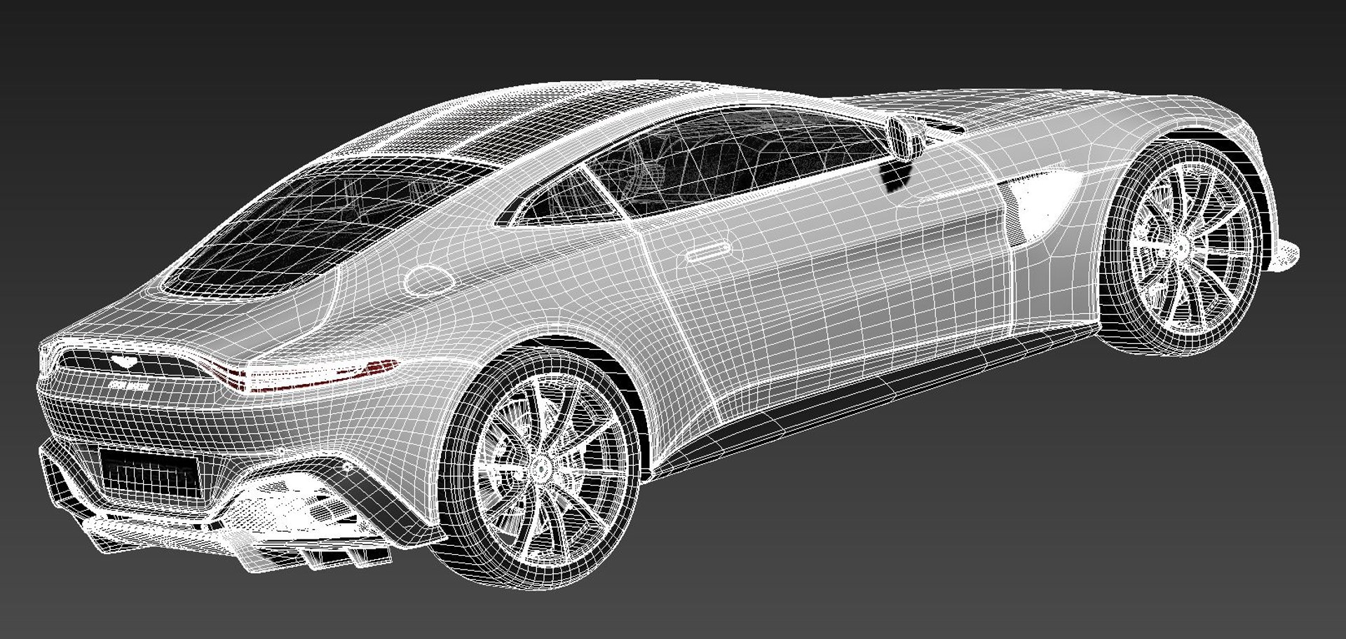 Aston Martin Vantage 2020 3D Model - TurboSquid 1385423