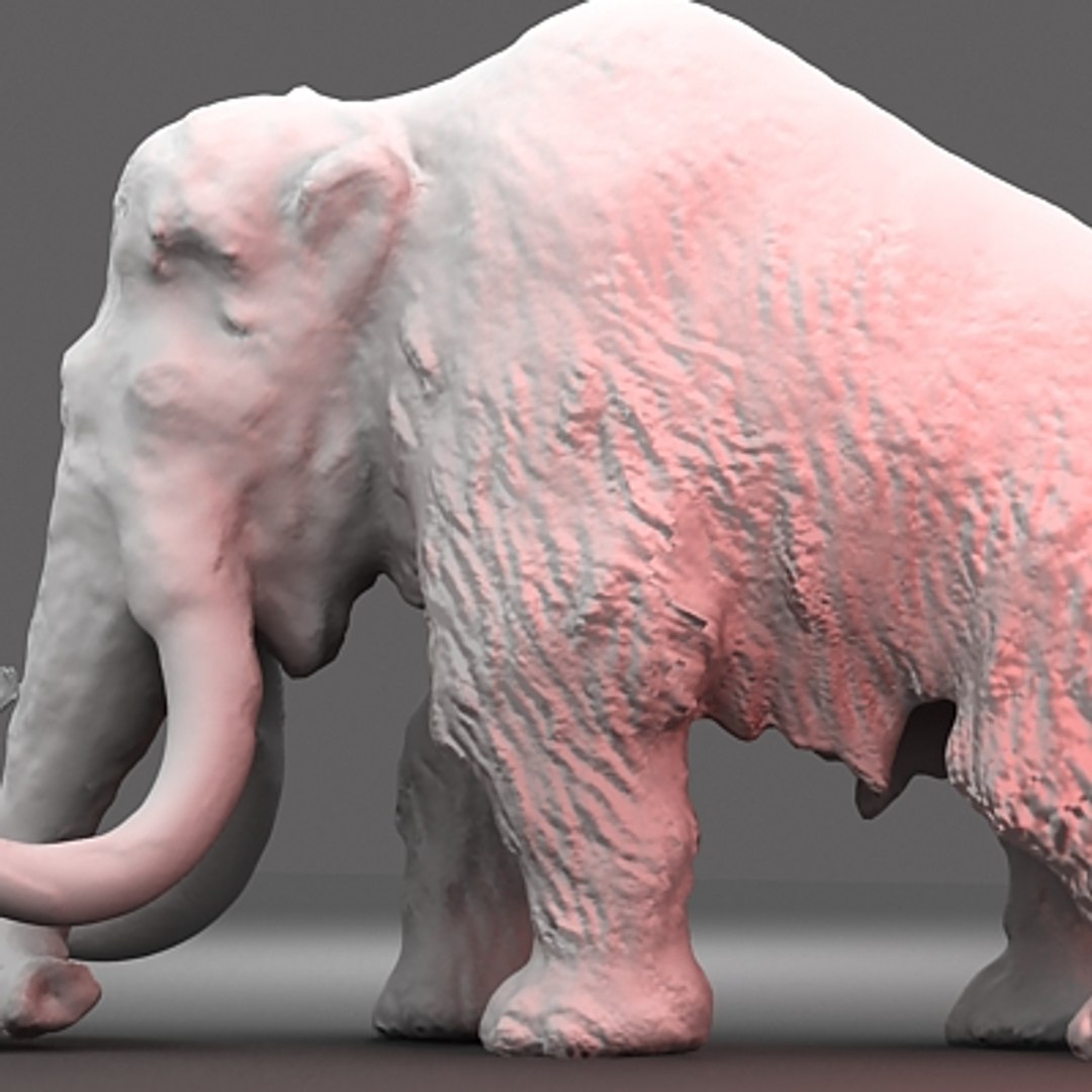 3d Model Mammoth