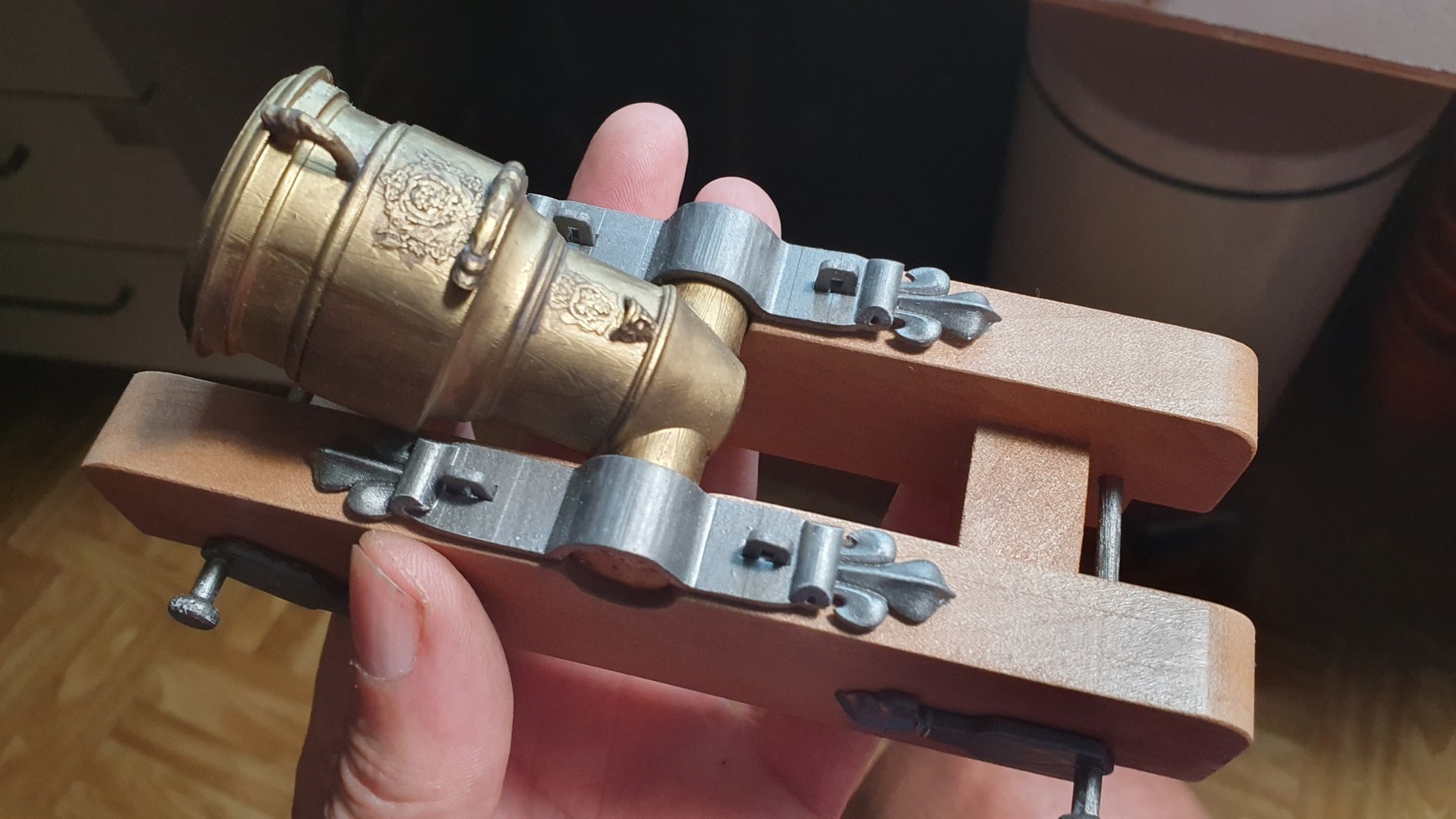 3D 8 Inch French Mortar XVIII - TurboSquid 2085310