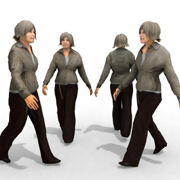 max - casual female character