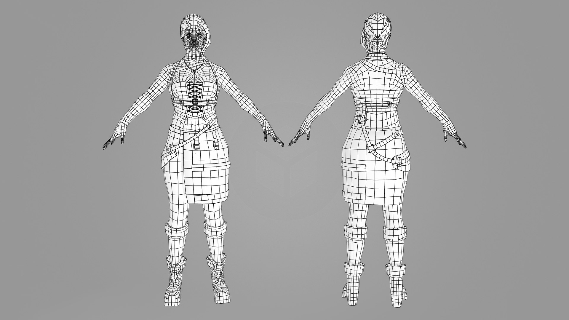 Female Forger 3D - TurboSquid 1700528