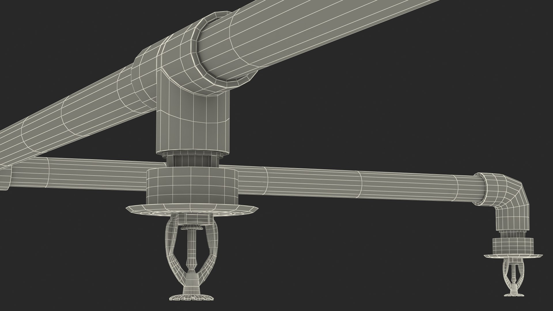 Fire Sprinkler System Model - TurboSquid 1724439
