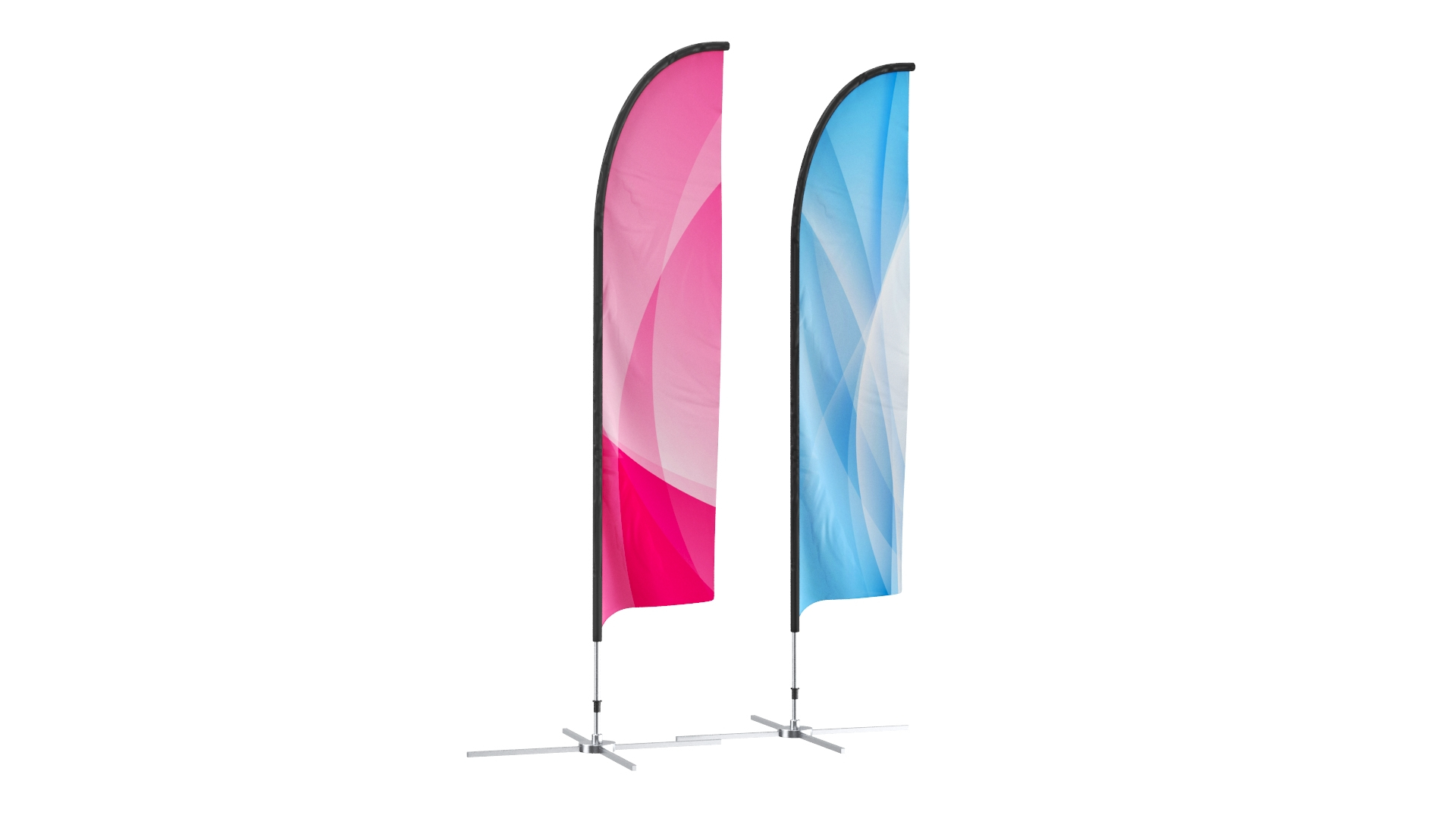 Flag banner 3D model - TurboSquid 1711752