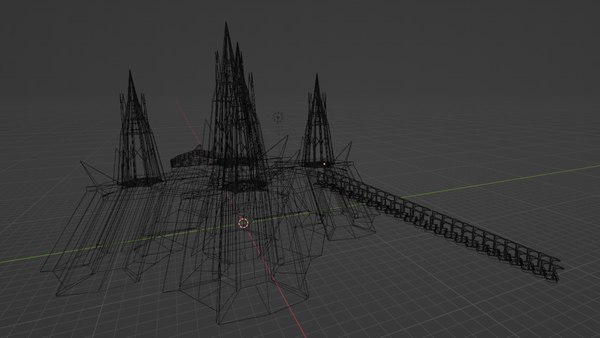 3D ICE CASTLE model - TurboSquid 1934333