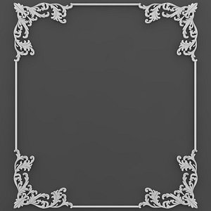 Corner Element 3D Models for Download | TurboSquid