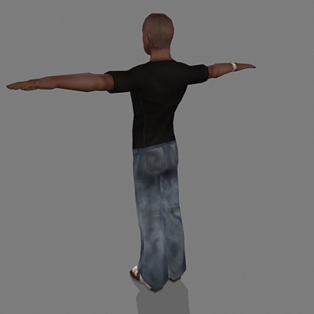 3d 3ds Male Civilian