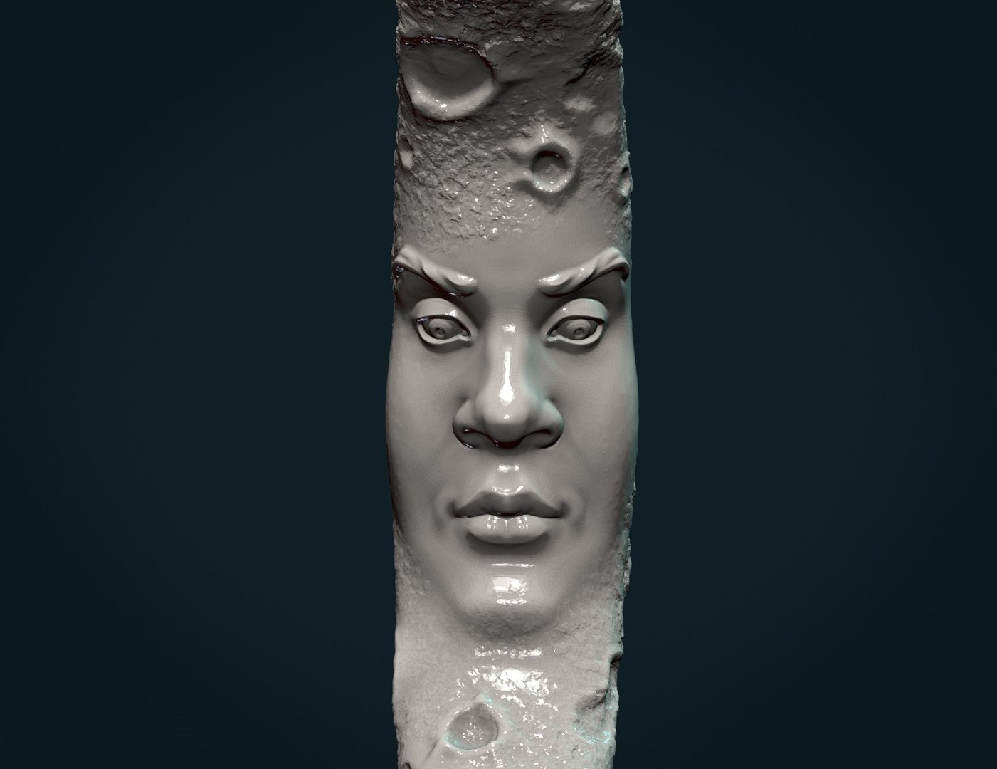 3D Crescent Faces - TurboSquid 1514355