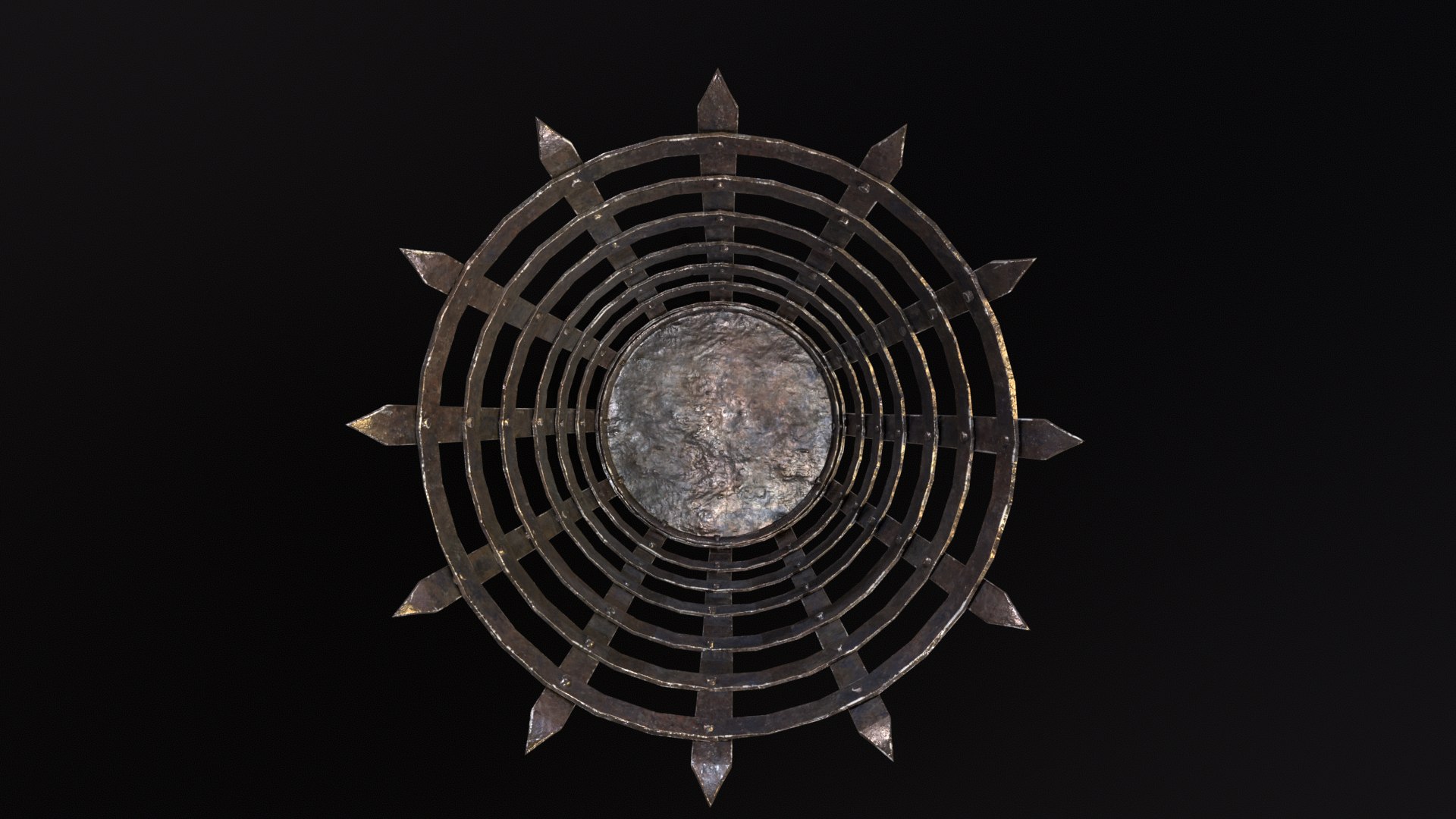 Dungeon Spiked Brazier 3D - TurboSquid 2198296