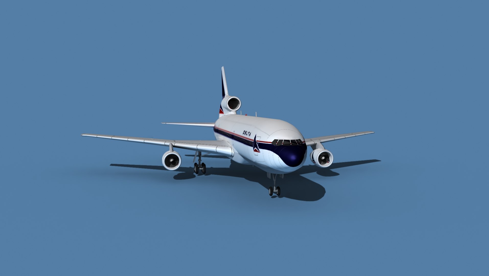 Lockheed L-1011-50 Delta 3D Model - TurboSquid 1921583