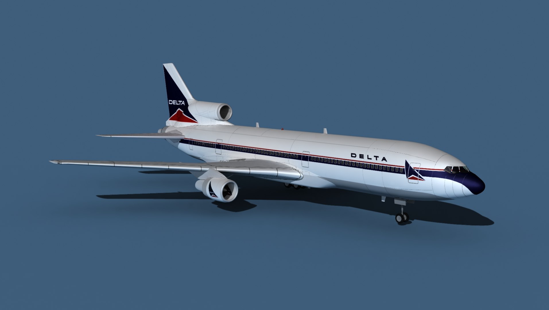 Lockheed L-1011-50 Delta 3D Model - TurboSquid 1921583