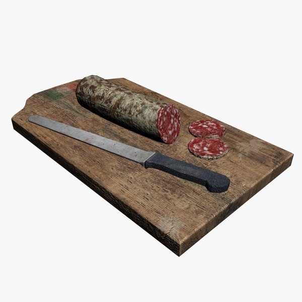 3D Italian Salami game ready model - TurboSquid 2038960