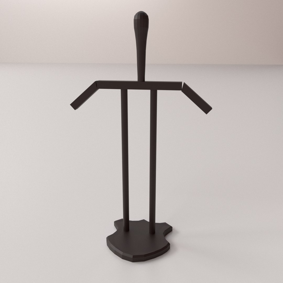 Armor Stand 3D Model - TurboSquid 1990419