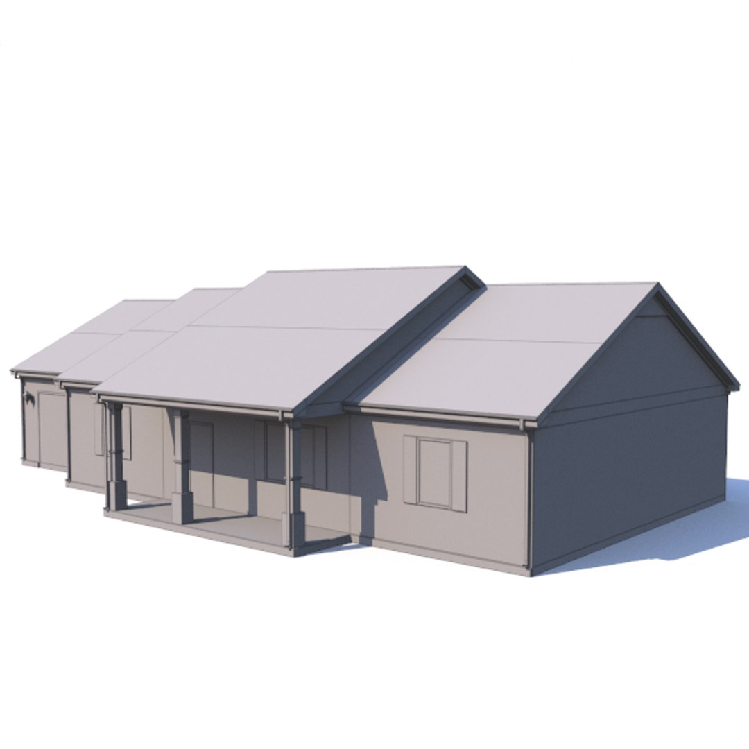 3d House 6 Model