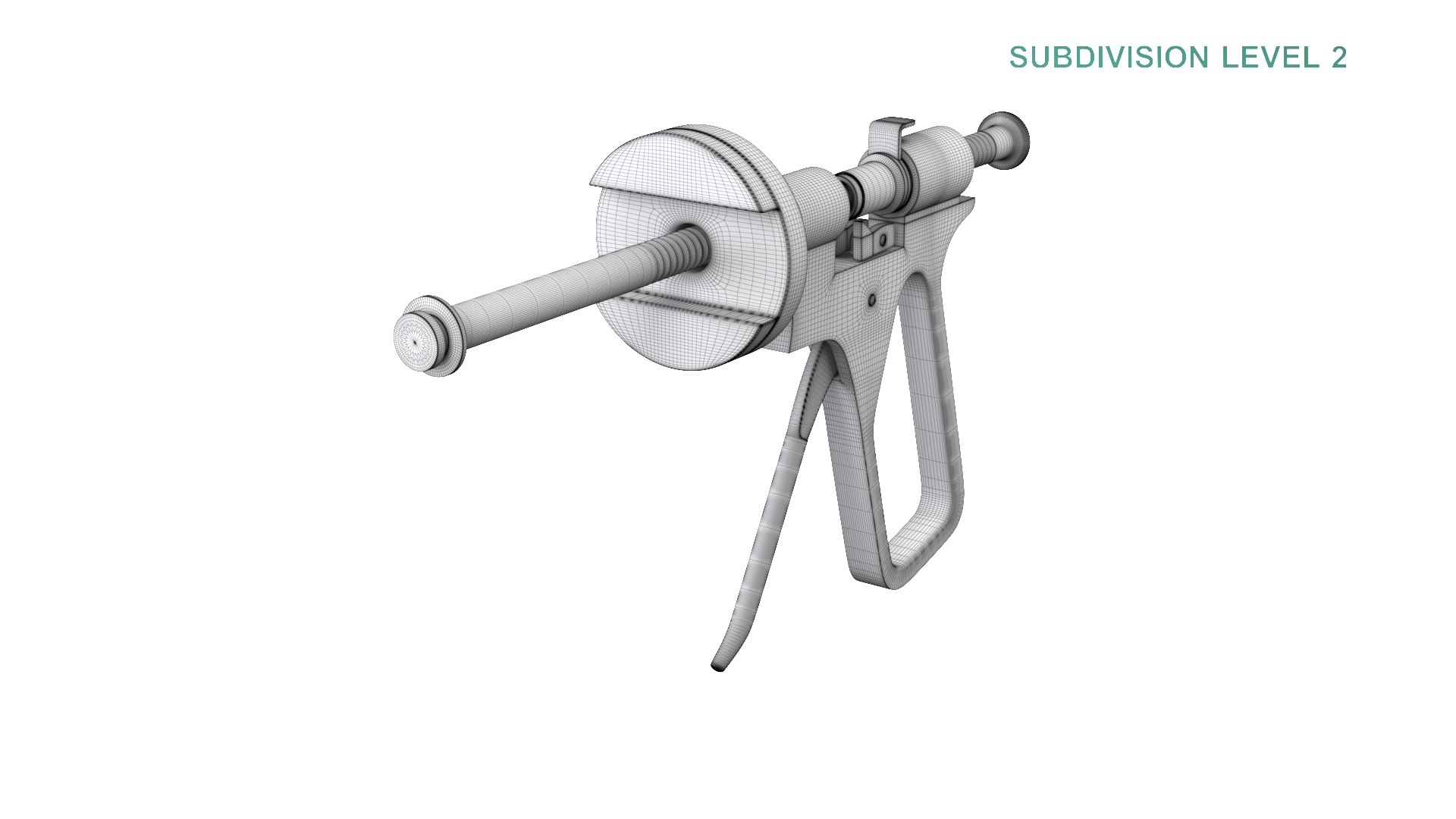 Injection Gun Model - TurboSquid 1767755