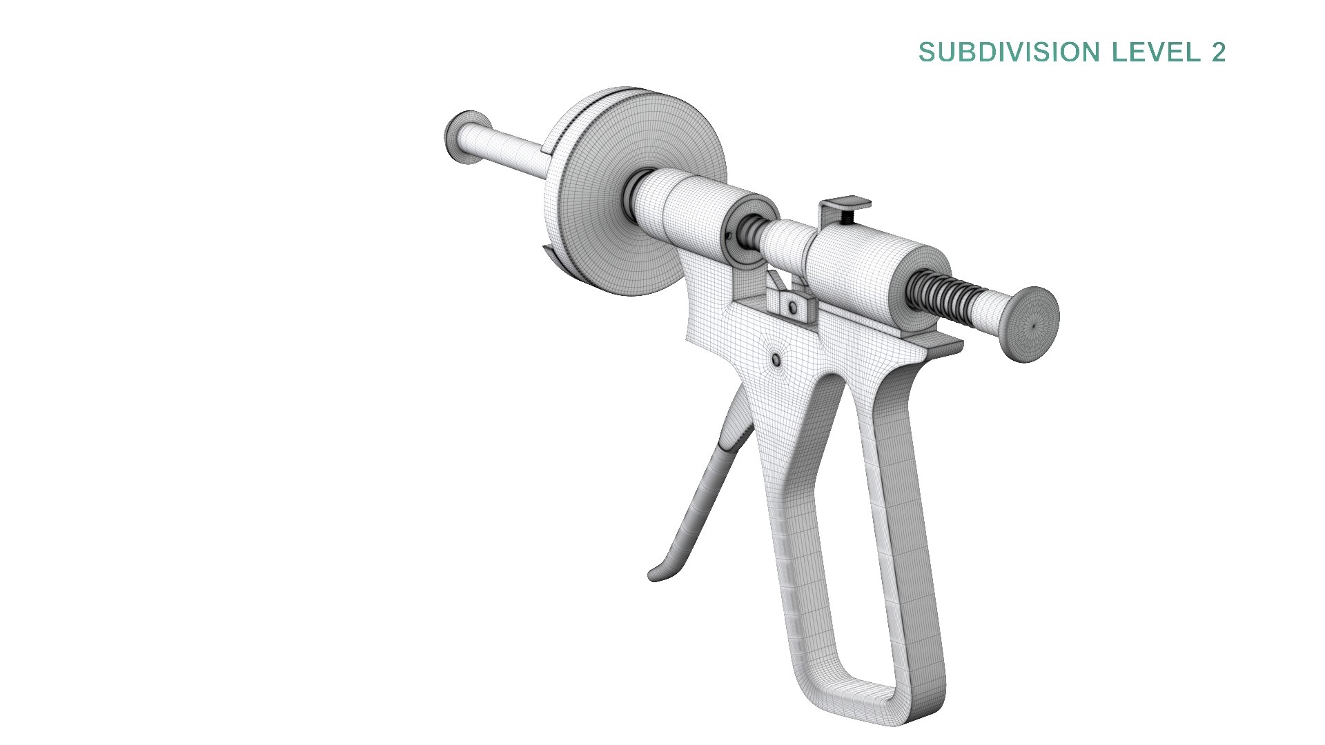 Injection Gun Model - TurboSquid 1767755