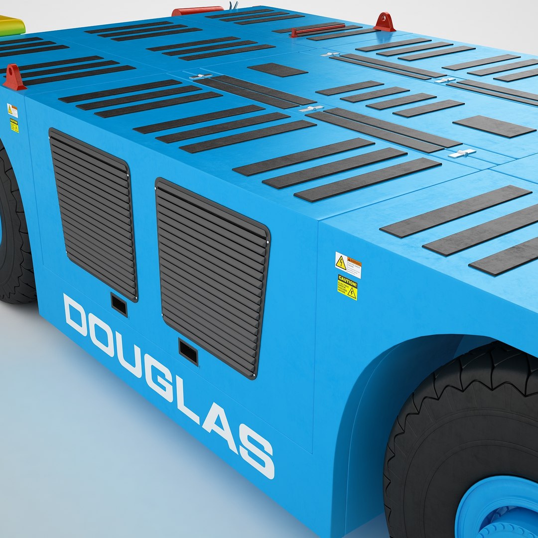 3D douglas dc12-400 model - TurboSquid 1277437