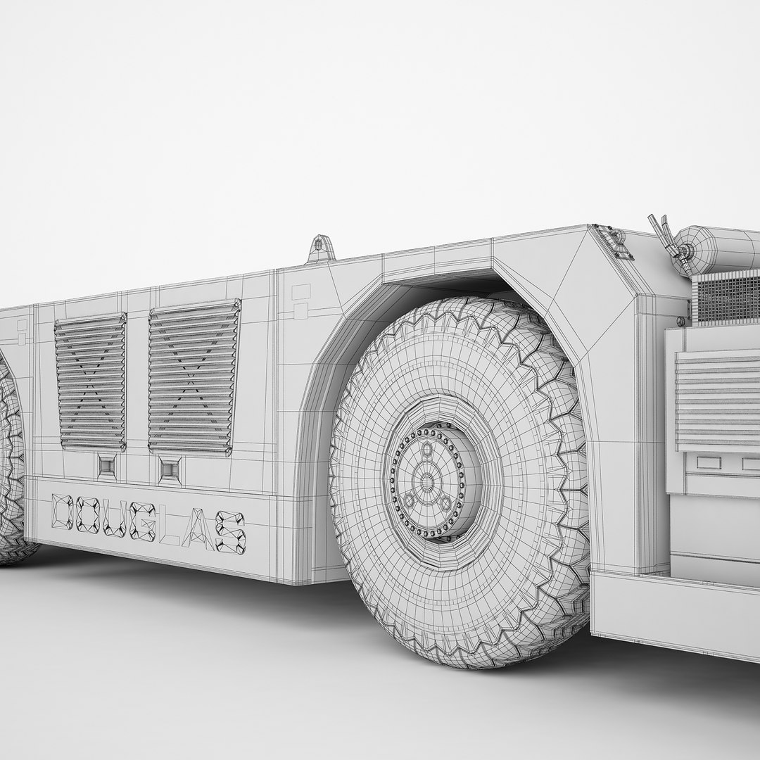 3D douglas dc12-400 model - TurboSquid 1277437
