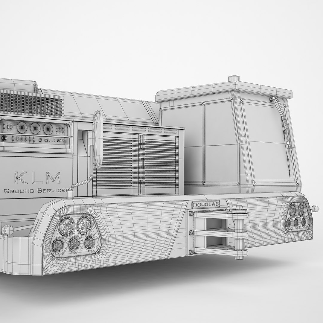 3D douglas dc12-400 model - TurboSquid 1277437