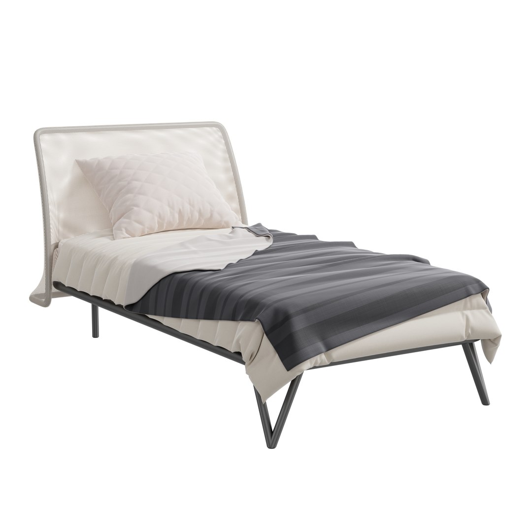 3D Essentia Bed Model - TurboSquid 2249271