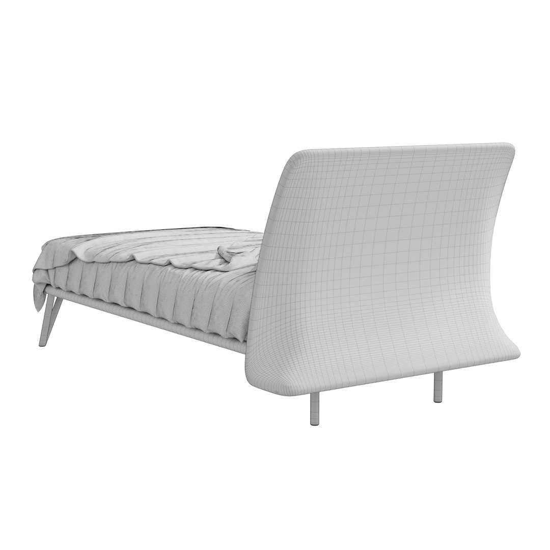 3D Essentia Bed Model - TurboSquid 2249271