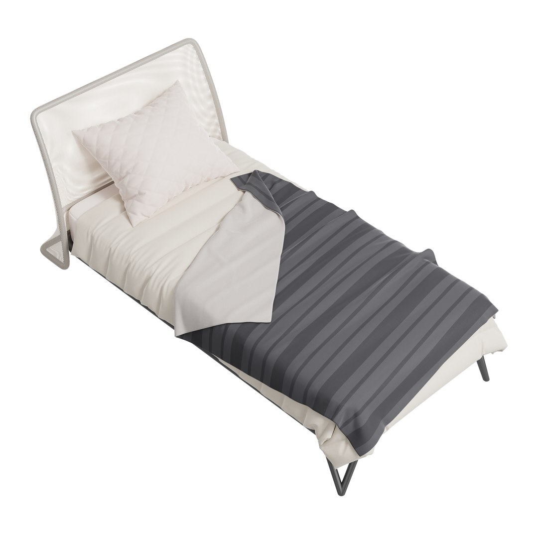 3D Essentia Bed Model - TurboSquid 2249271