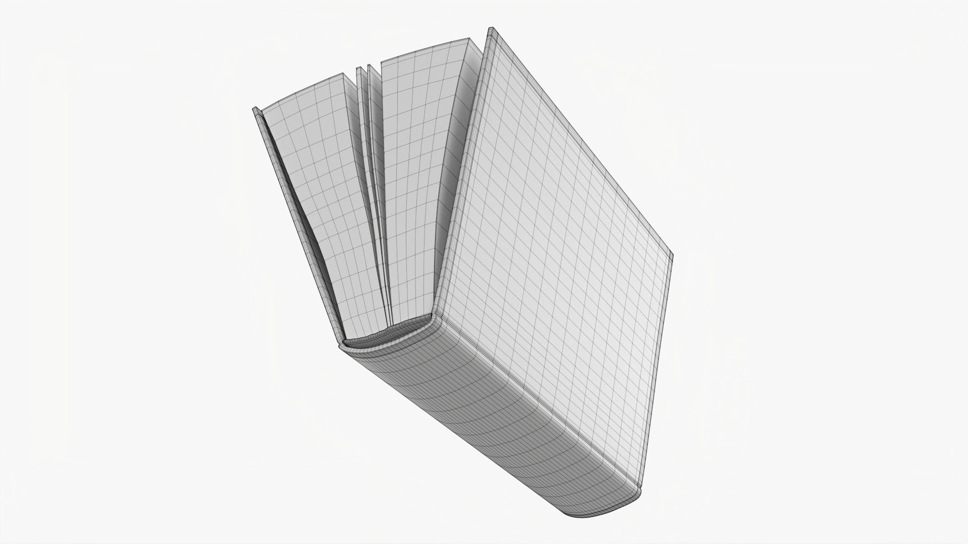 Open Book Mockup 06 3D Model - TurboSquid 1766268