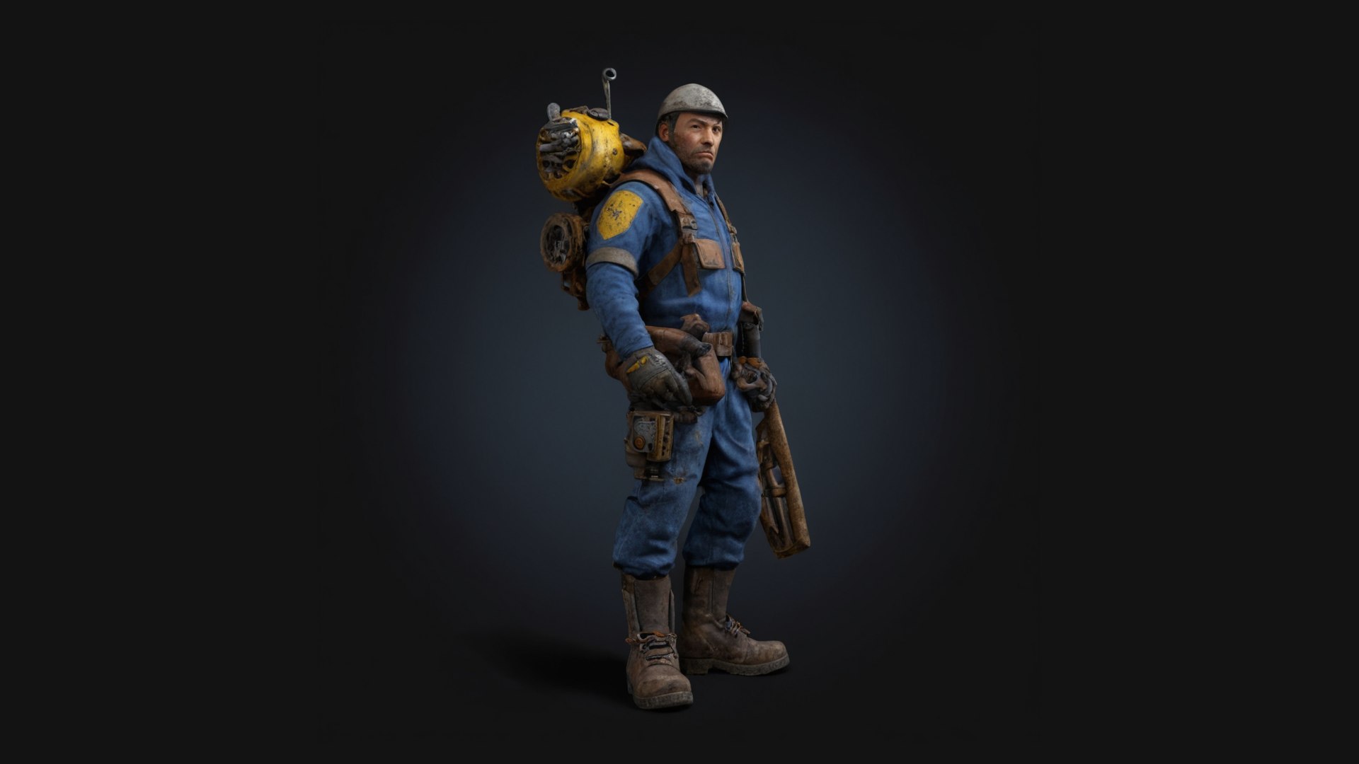 Ghostbusters Inspired Ghost Hunter - Low To Ultra Poly STL Format 3D ...