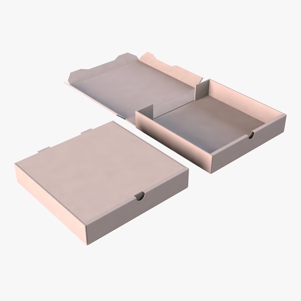 3D pizza box model - TurboSquid 1889184