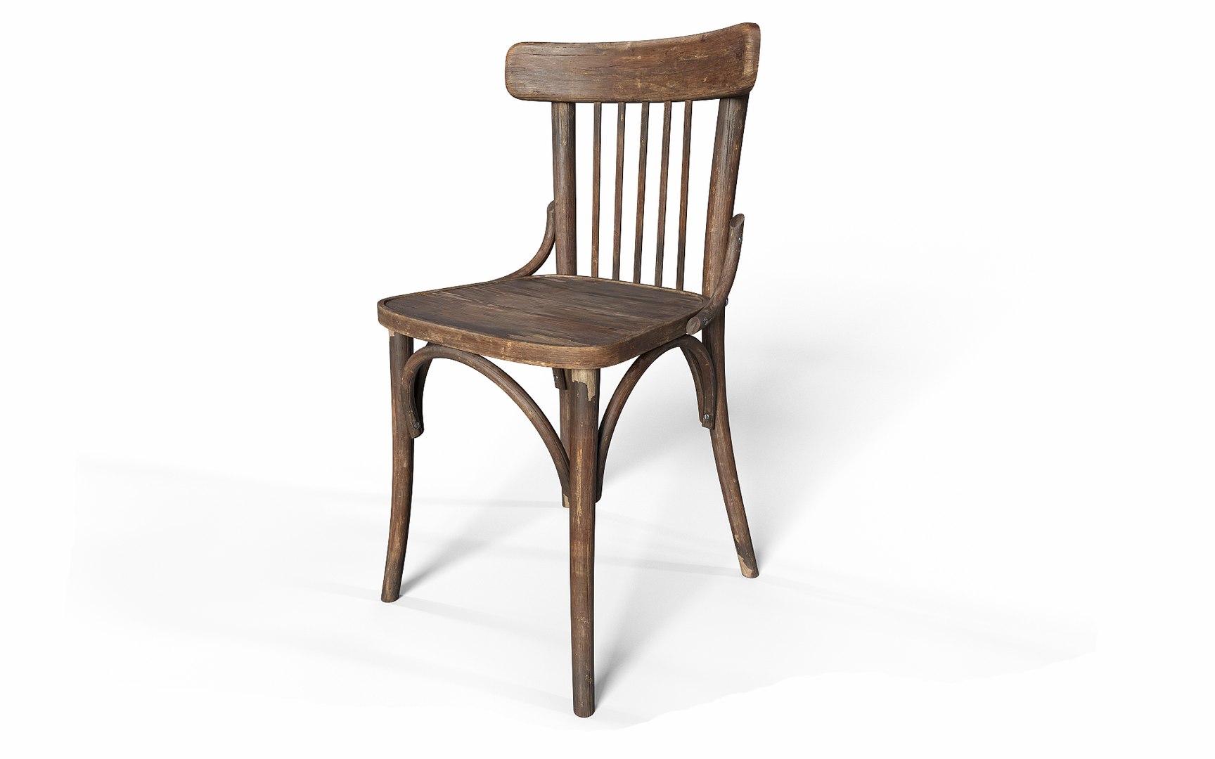 Old Chair Model - TurboSquid 1953598