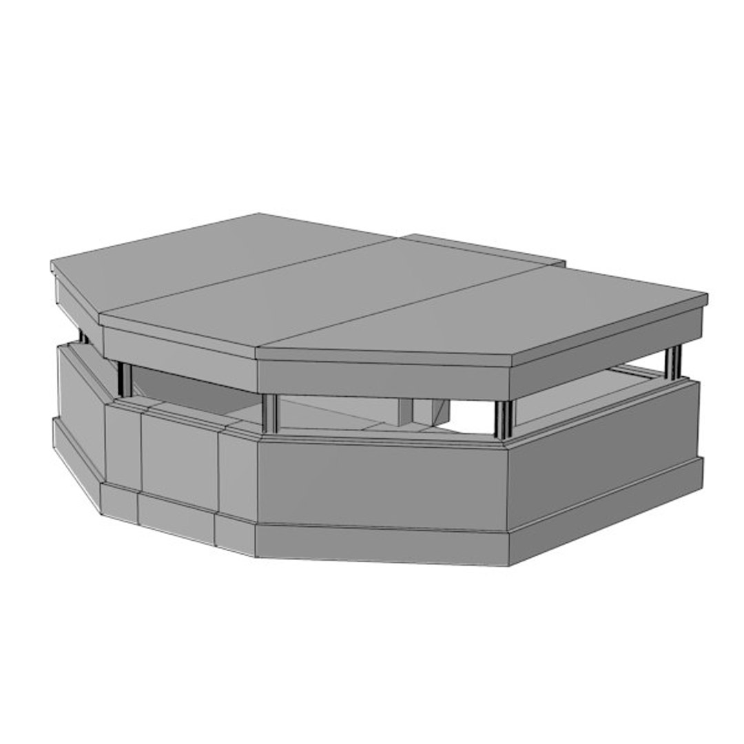 Bunkers Military 3d Model