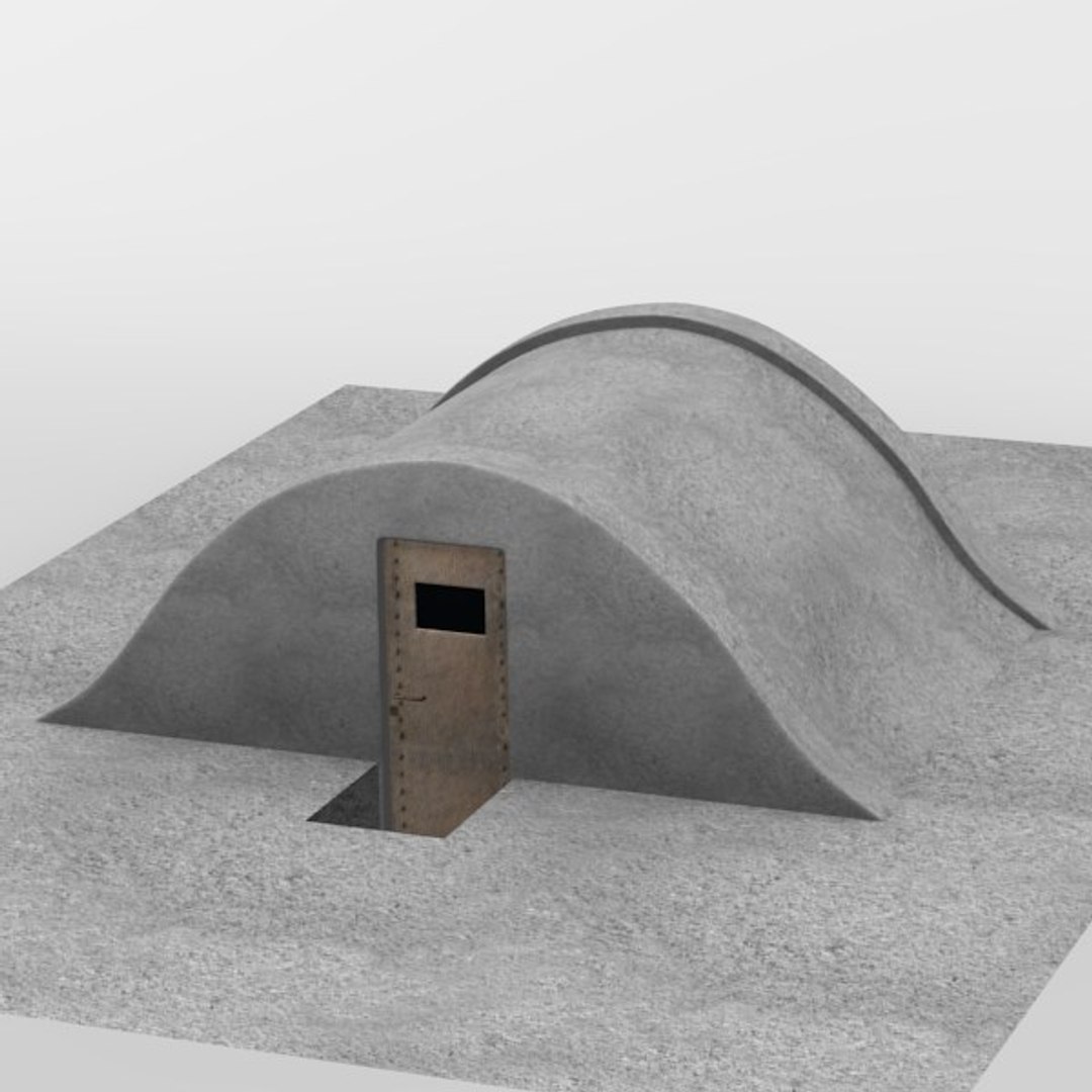 Bunkers Military 3d Model