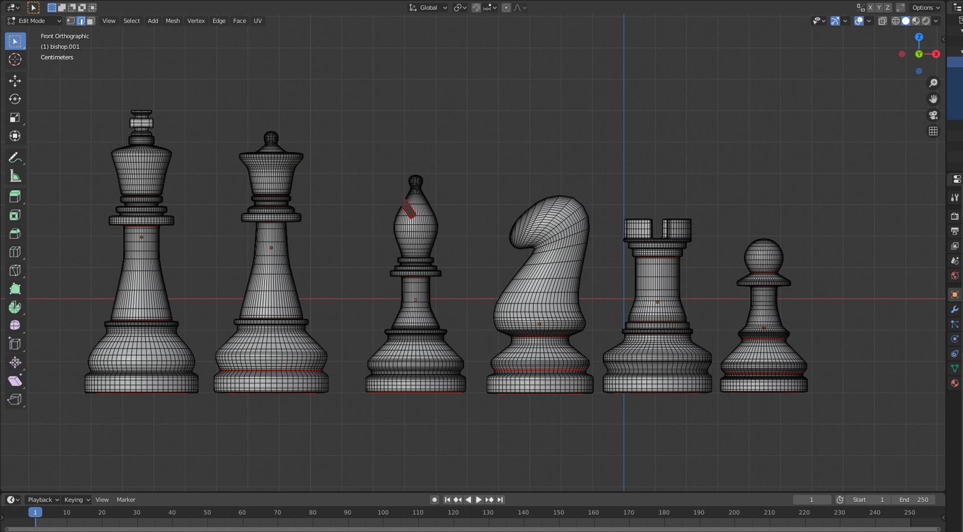 Chess set model - TurboSquid 1488872