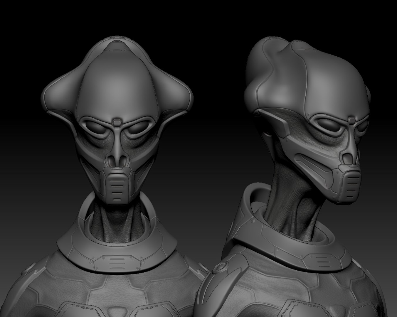 3d alien