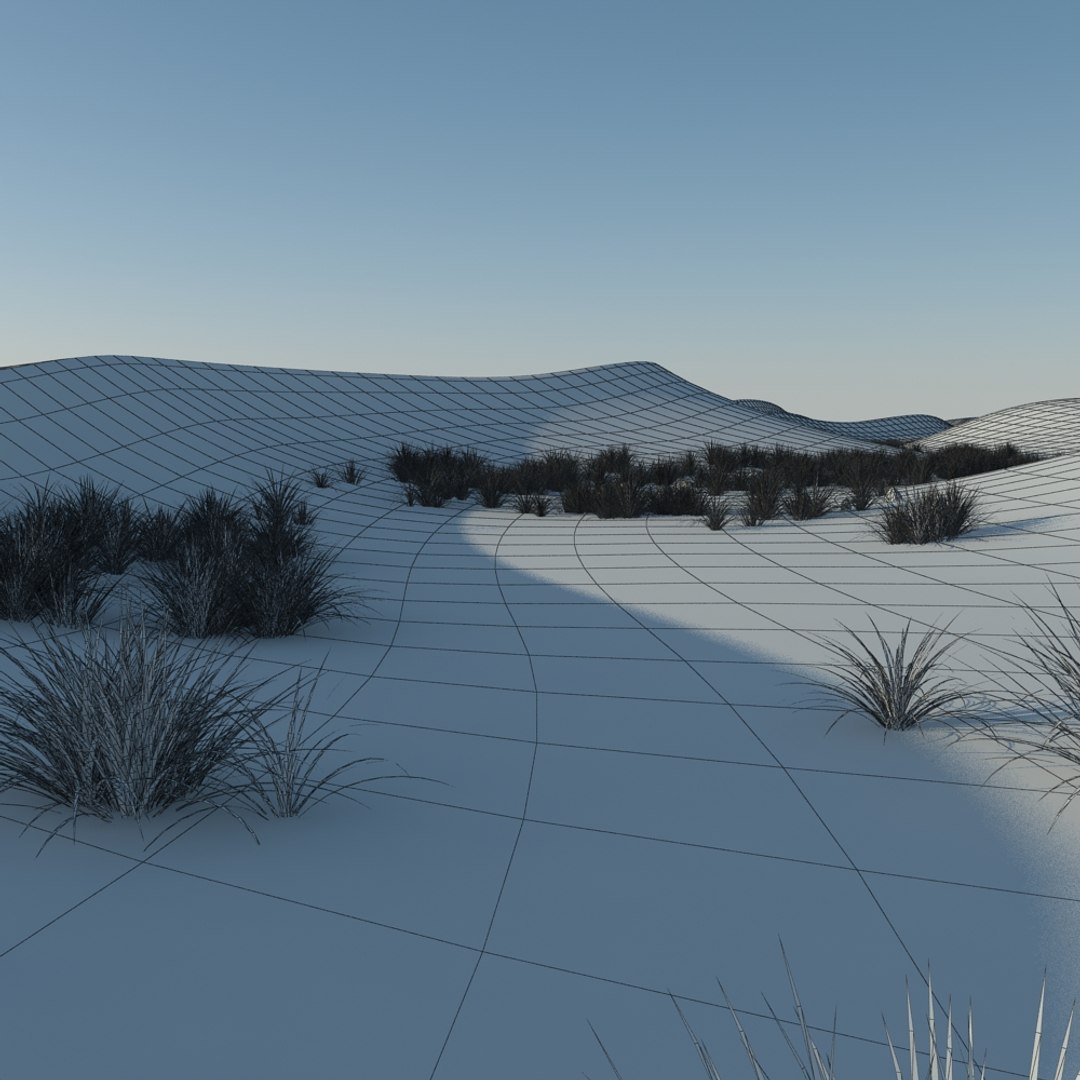 3d Model Desert 3