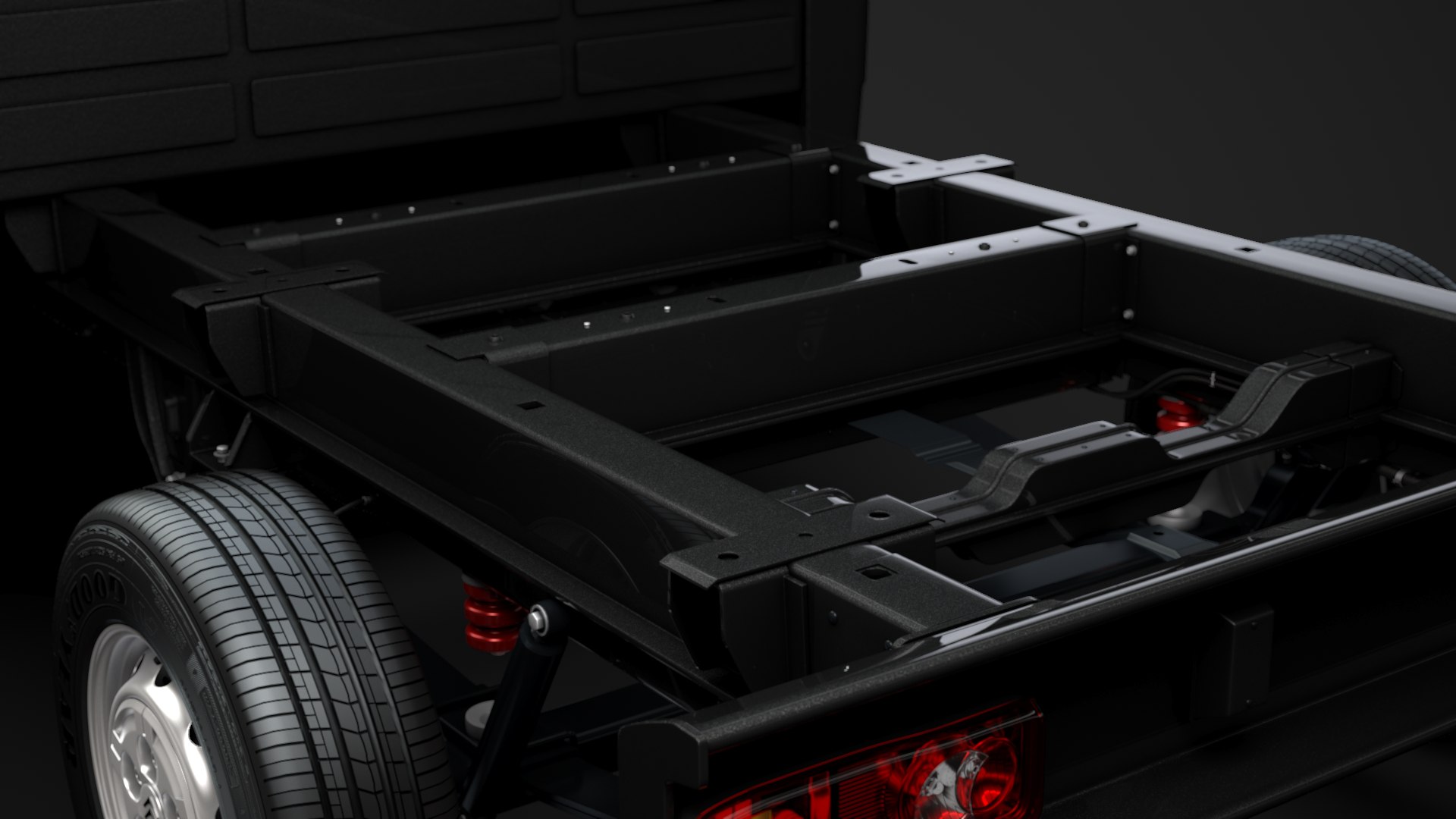 3D citroen jumper relay chassis model - TurboSquid 1451901