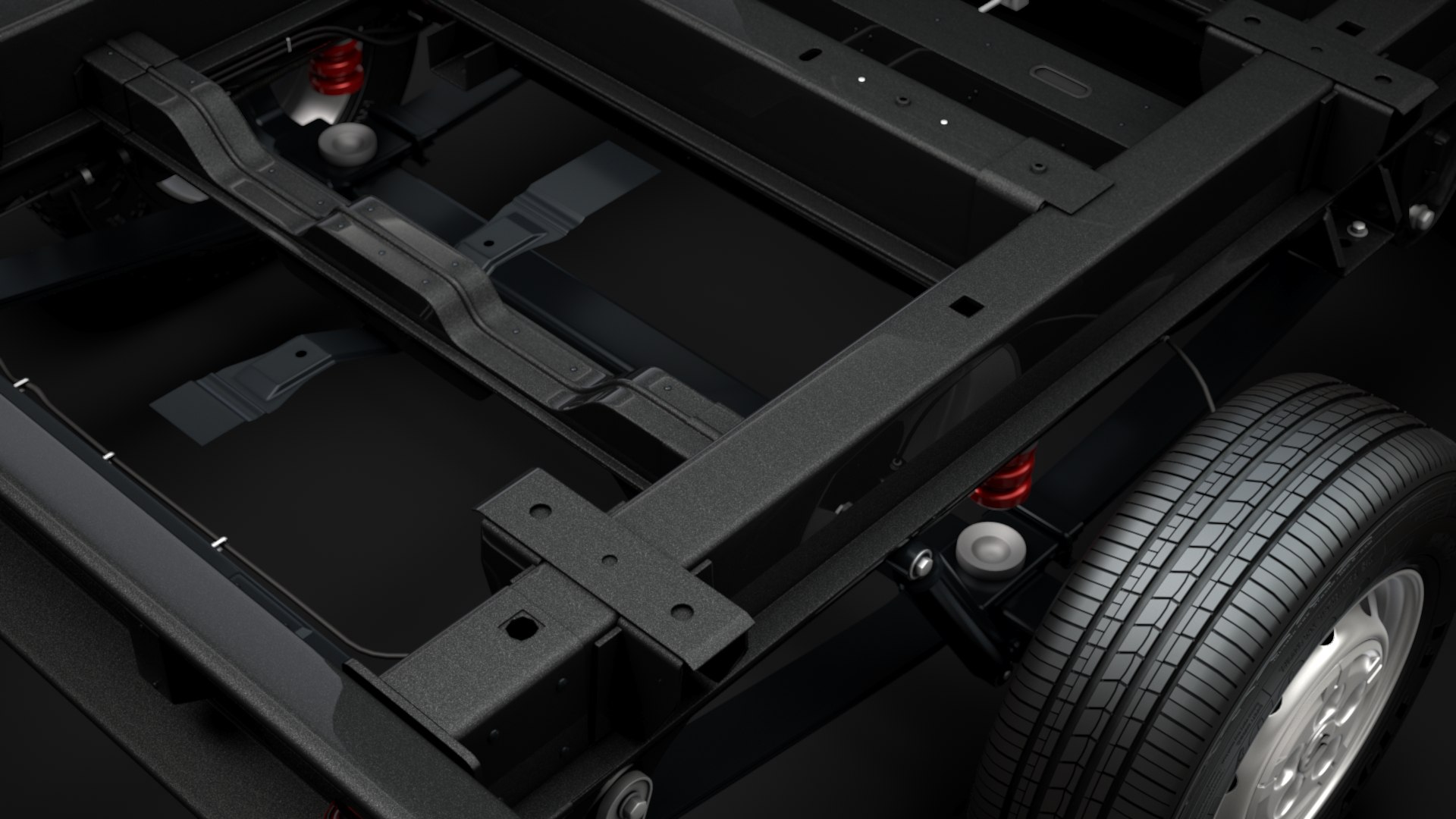 3D citroen jumper relay chassis model - TurboSquid 1451901
