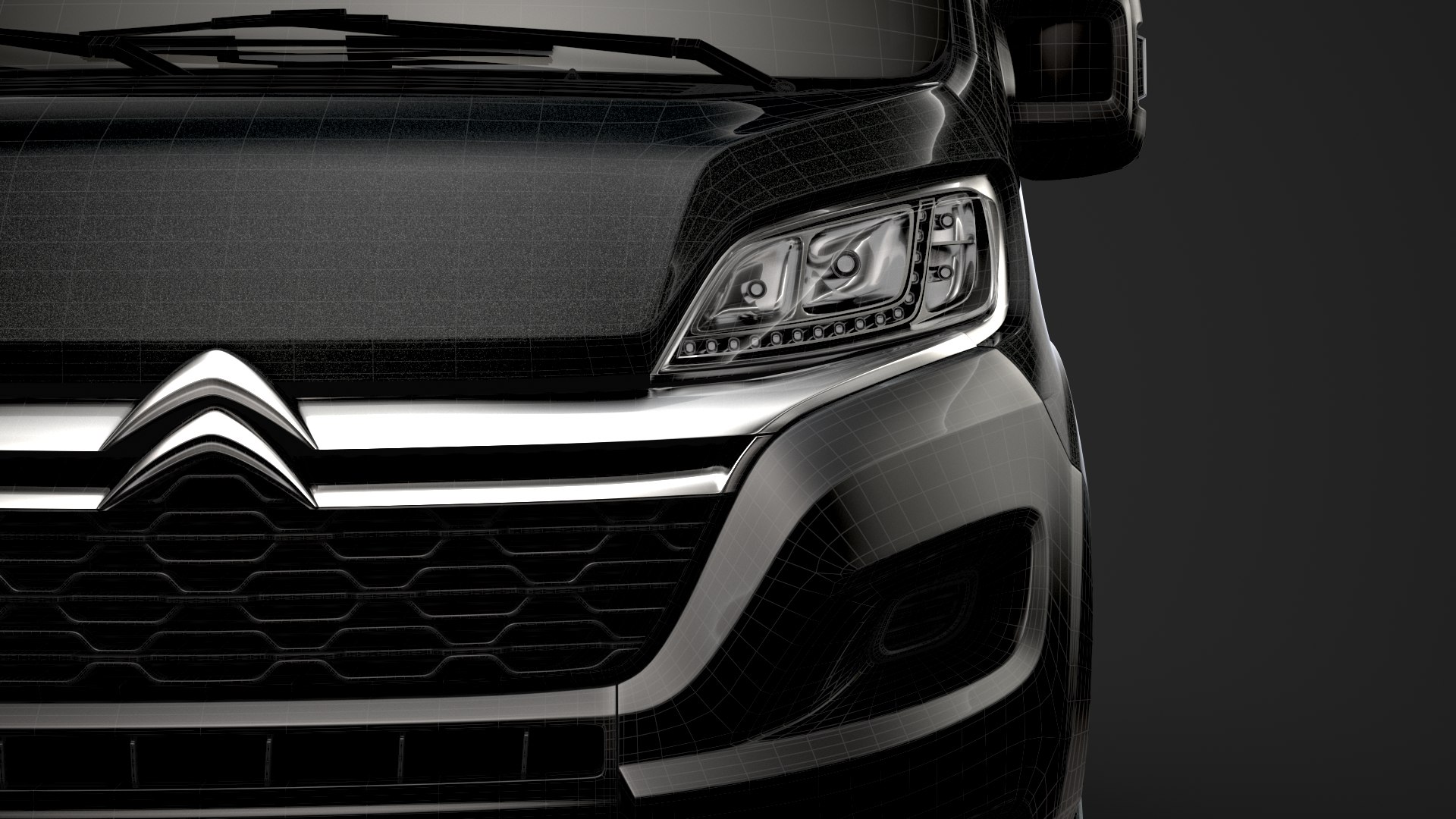 3D citroen jumper relay chassis model - TurboSquid 1451901