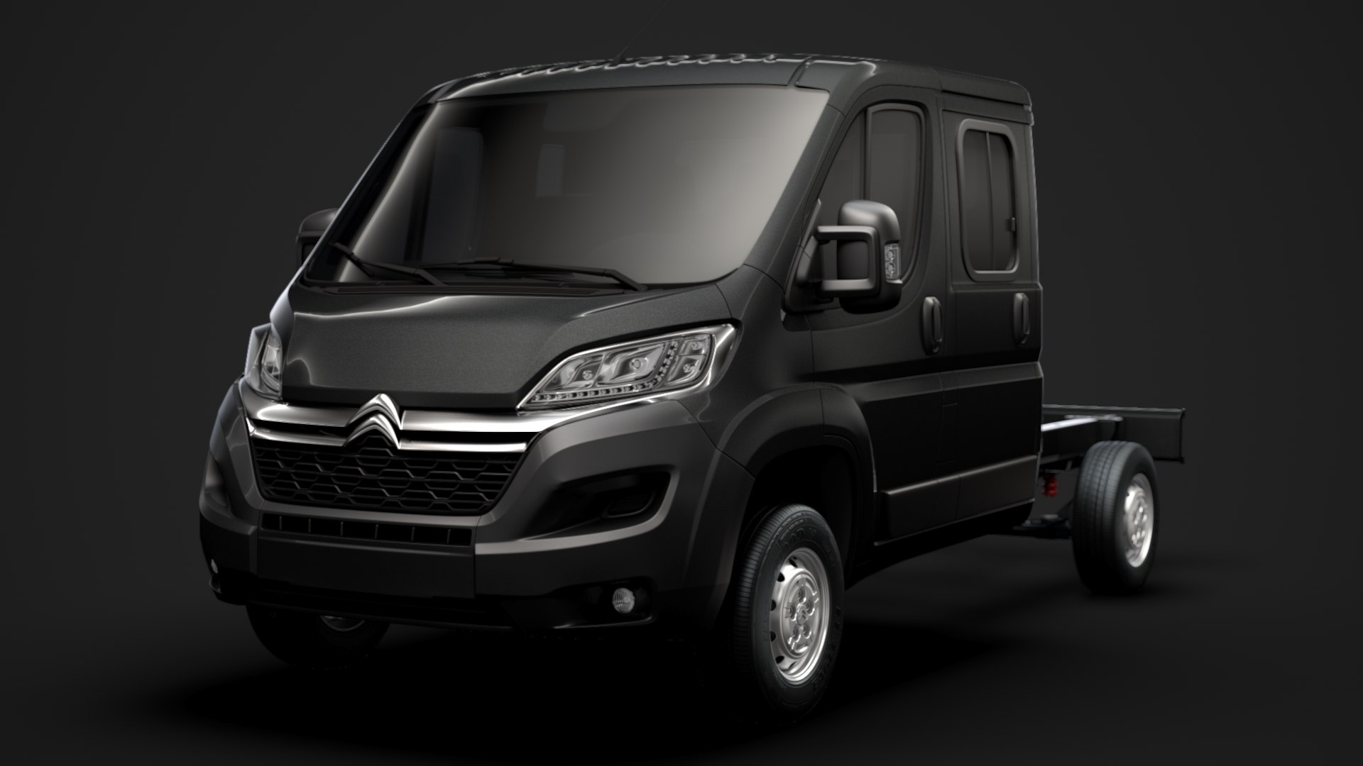 3D citroen jumper relay chassis model - TurboSquid 1451901