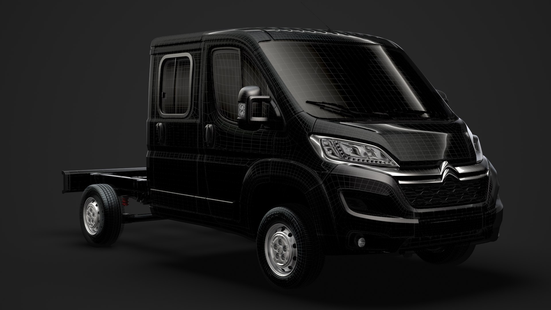 3D citroen jumper relay chassis model - TurboSquid 1451901