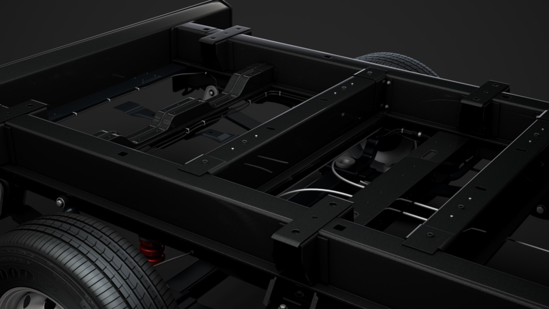 3D citroen jumper relay chassis model - TurboSquid 1451901