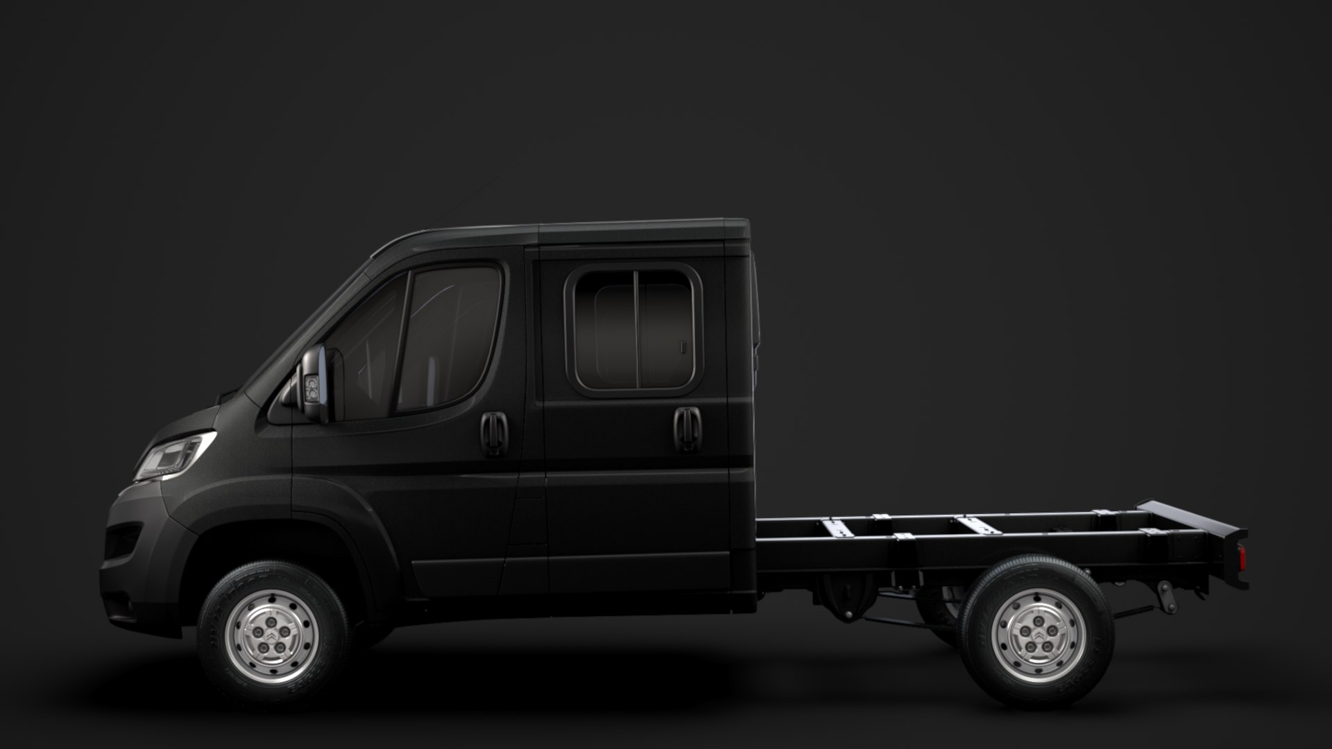 3D citroen jumper relay chassis model - TurboSquid 1451901