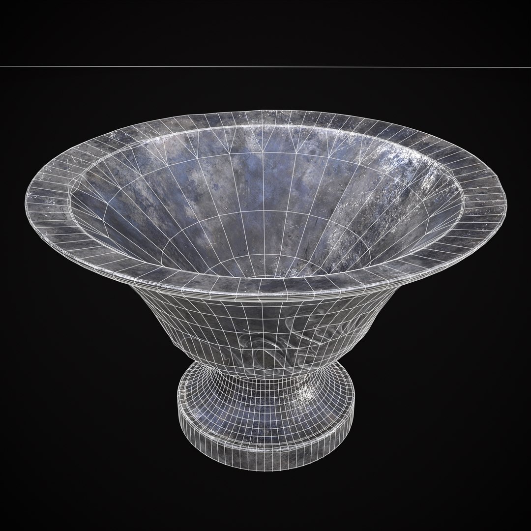 3D Small Iron Goblet Model - TurboSquid 2092311