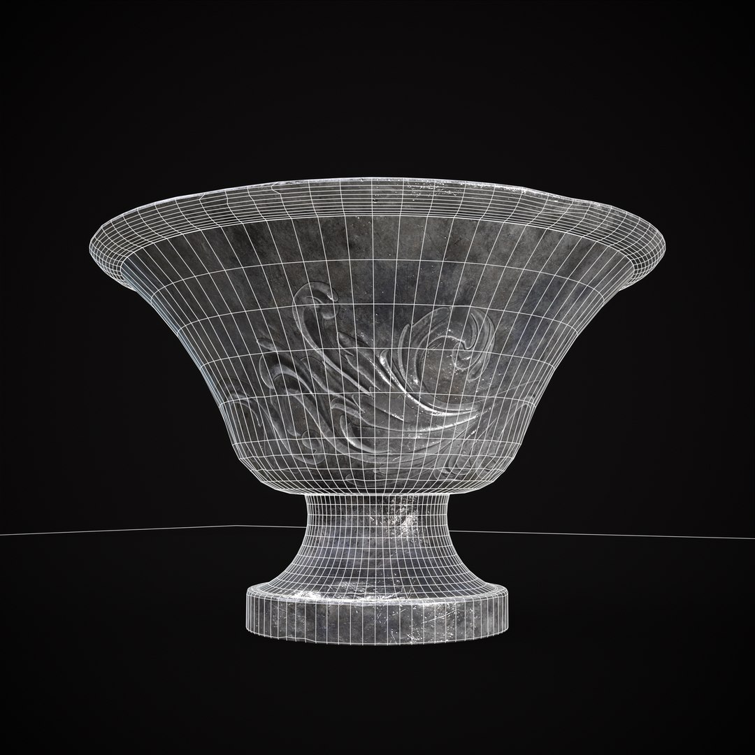 3D Small Iron Goblet Model - TurboSquid 2092311