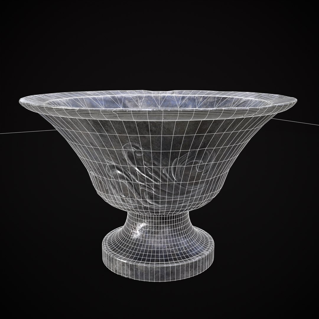 3D Small Iron Goblet Model - TurboSquid 2092311