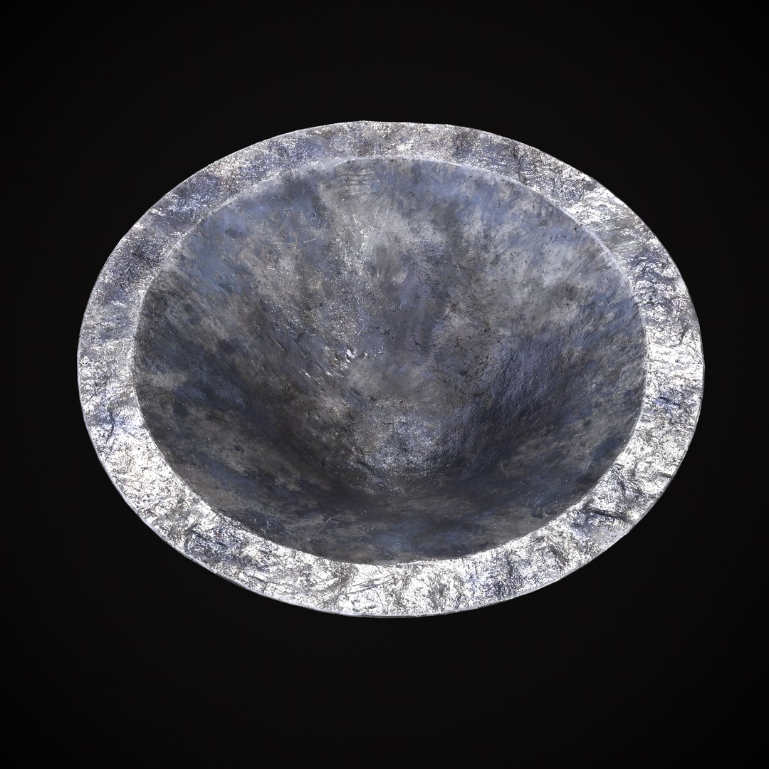 3D Small Iron Goblet Model - TurboSquid 2092311