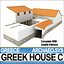 ancient greek house c 3d model